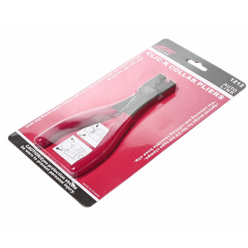 Технические характеристики — съемник-клещи JTC JTC-1212, для хомутов ШРУСа типа Clic и Clic-R ...