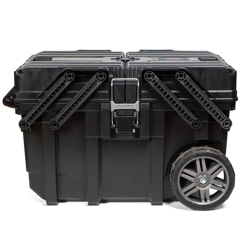 Keter wheeled job box store