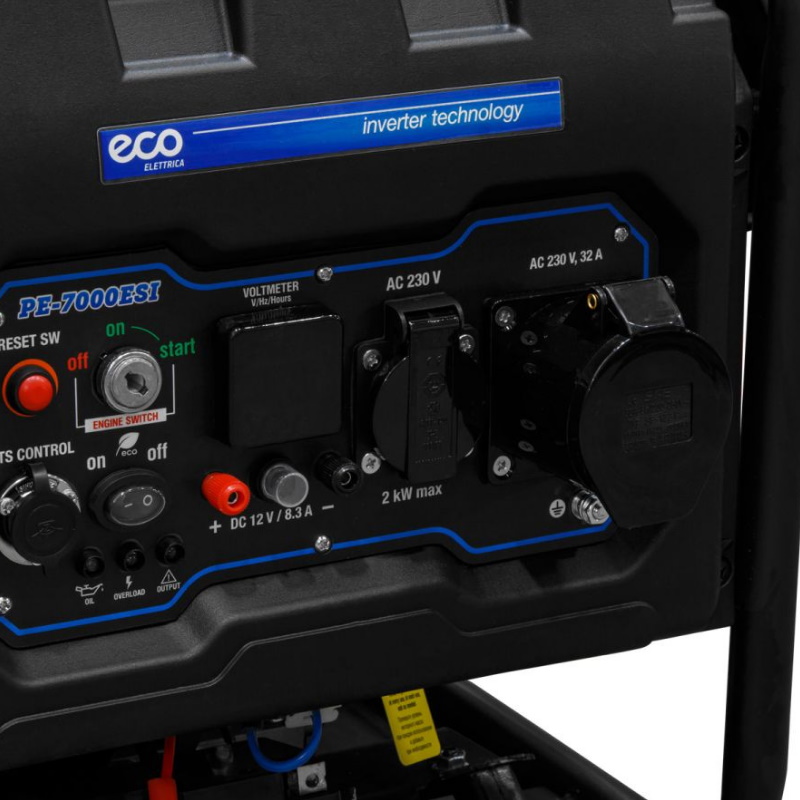 Электростанция (генератор инверторный бензиновый) Eco PE-7000ESI EC1710-2 | Купить в Москве со ...