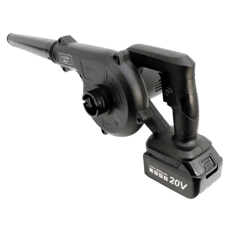 Видео — воздуходувка аккумуляторная Zitrek ZKBL20 082-2010 (20 В, 4.0 Ач Li-ion 1 шт., ЗУ)