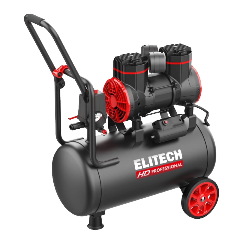 Компрессор Elitech ACF 300-24S 204539, безмасляный, 24 литра, 300 л/мин ...
