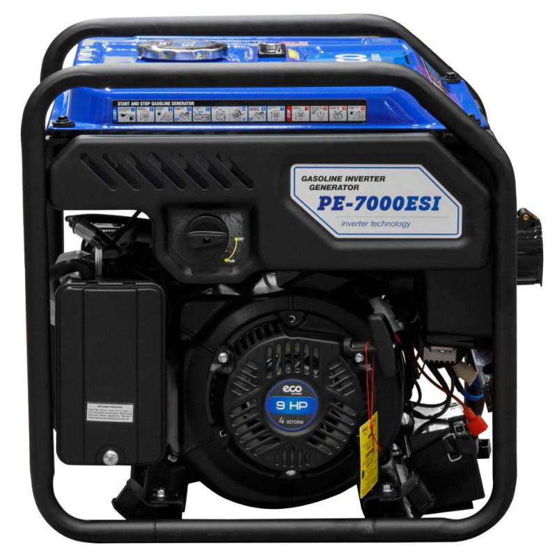 Электростанция (генератор инверторный бензиновый) Eco PE-7000ESI EC1710-2 | Купить в Москве со ...