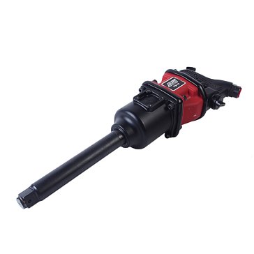 Пневмогайковерт ударный JTC JTC-7811, 1'' (3390 Nm) 90PSI, 3600об/мин, длина шпинделя 203мм ...